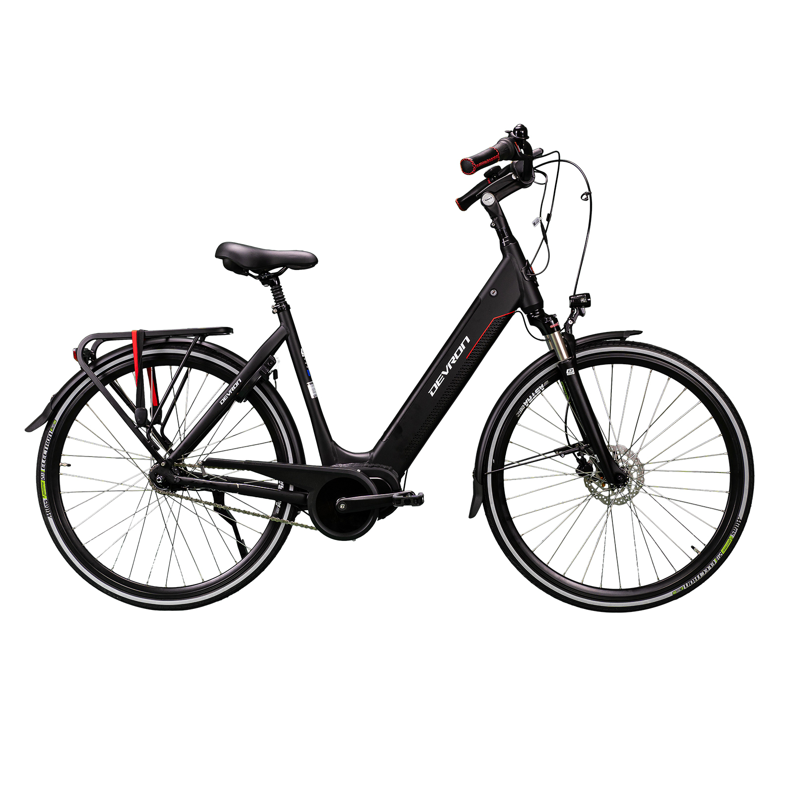 Bicicleta Electrica Devron 28426AC - 28 Inch, XL, Negru - Reambalat